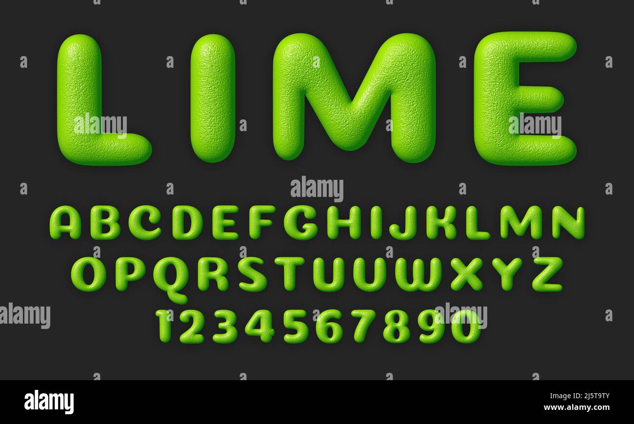 Alphabet 3d hi-res stock photography and images - Alamy