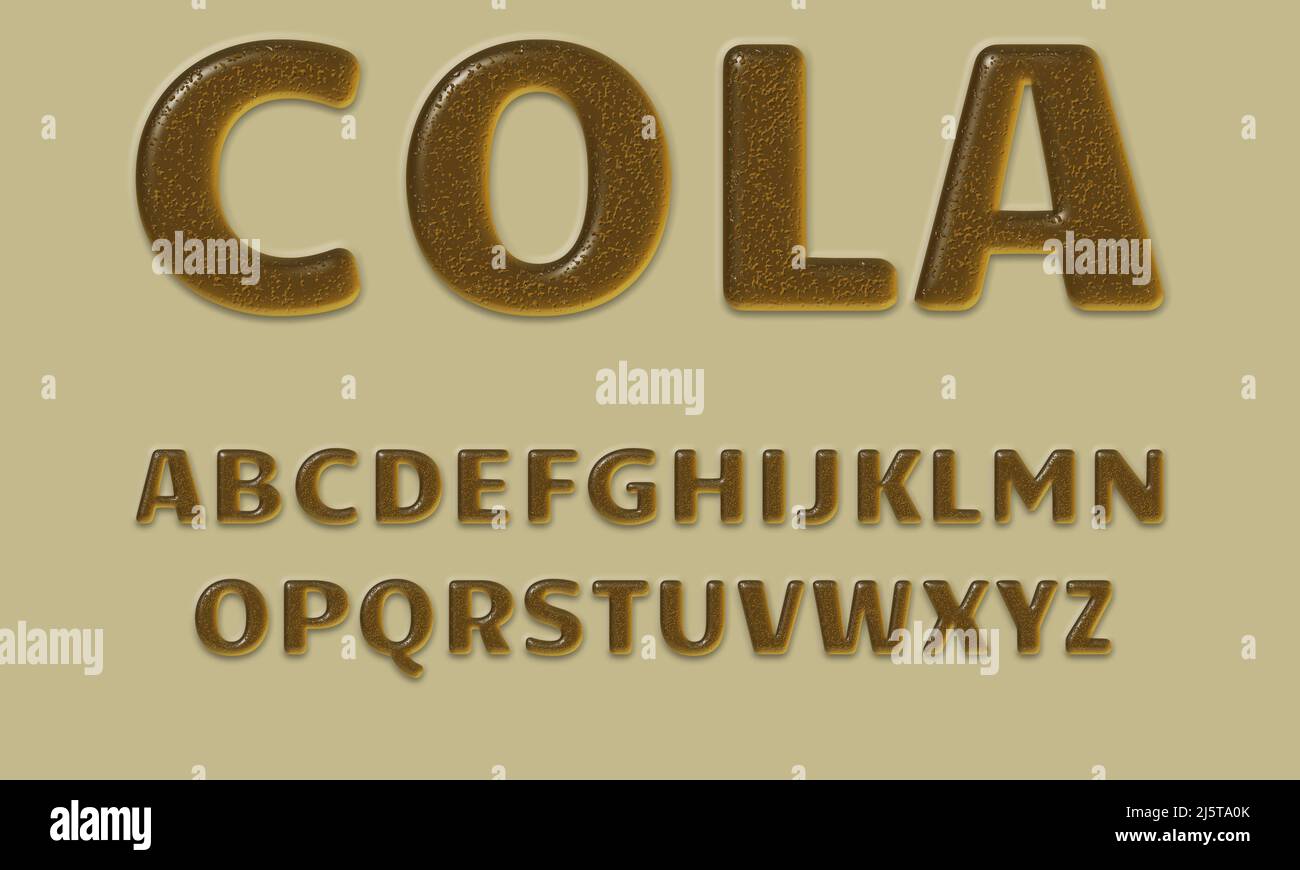 Typography 3d hi-res stock photography and images - Alamy