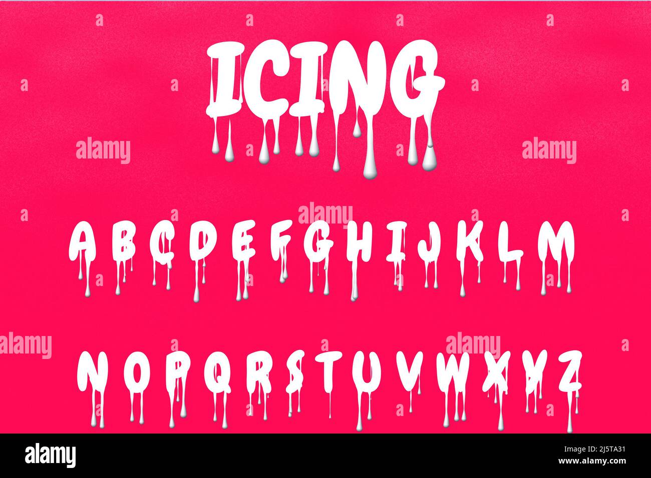 Dripping font hi-res stock photography and images - Alamy