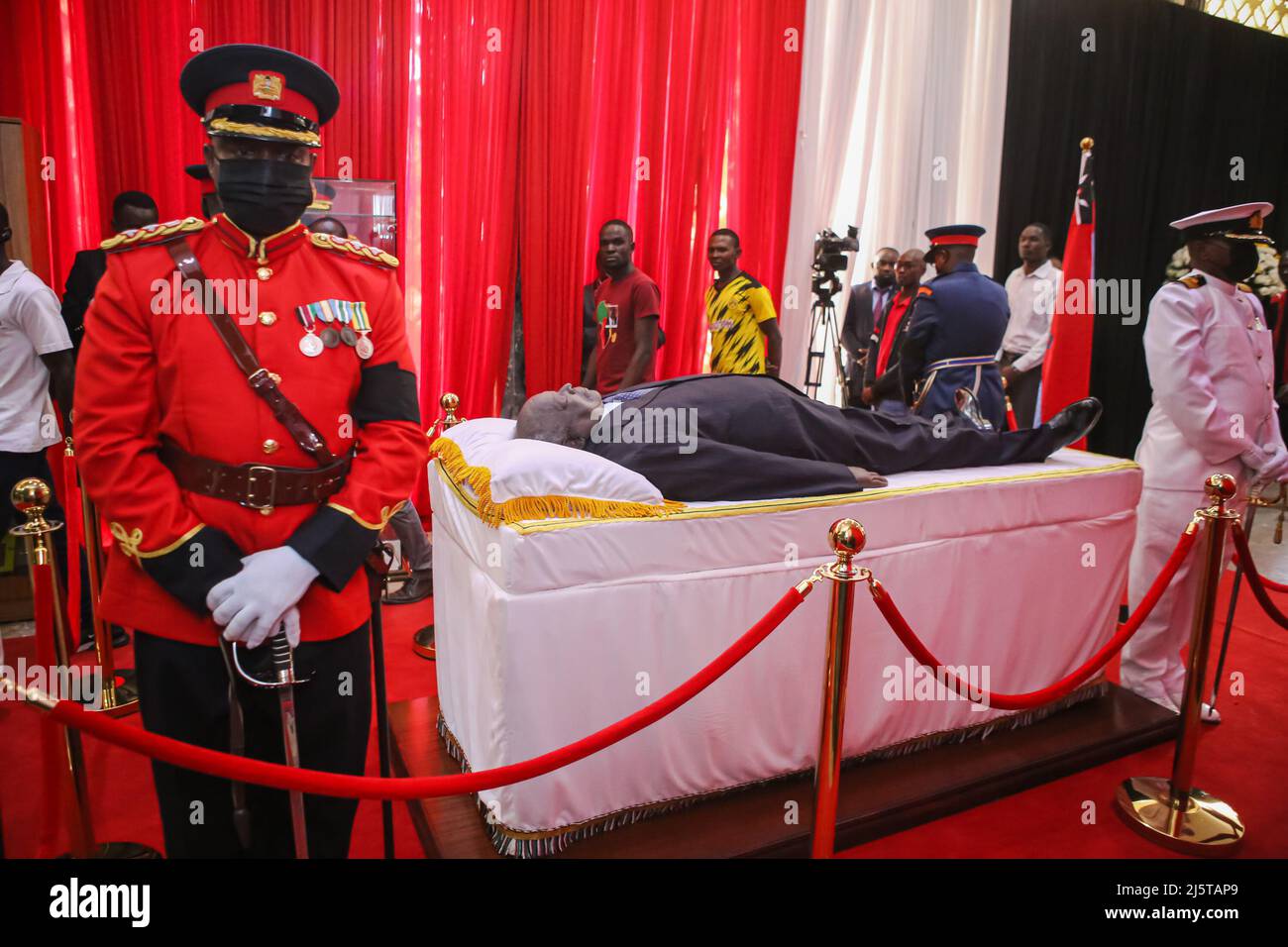 Nairobi, Kenya. 25th Apr, 2022. (Editors note image depicts death ...