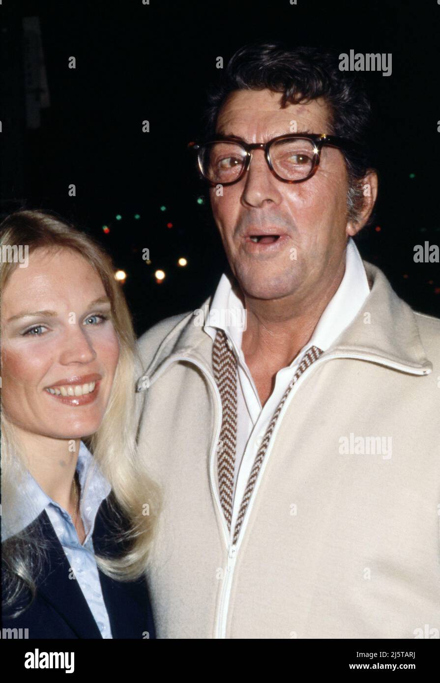 Dean Martin and Joni Anderson 1979 Credit: Ralph Dominguez/MediaPunch ...