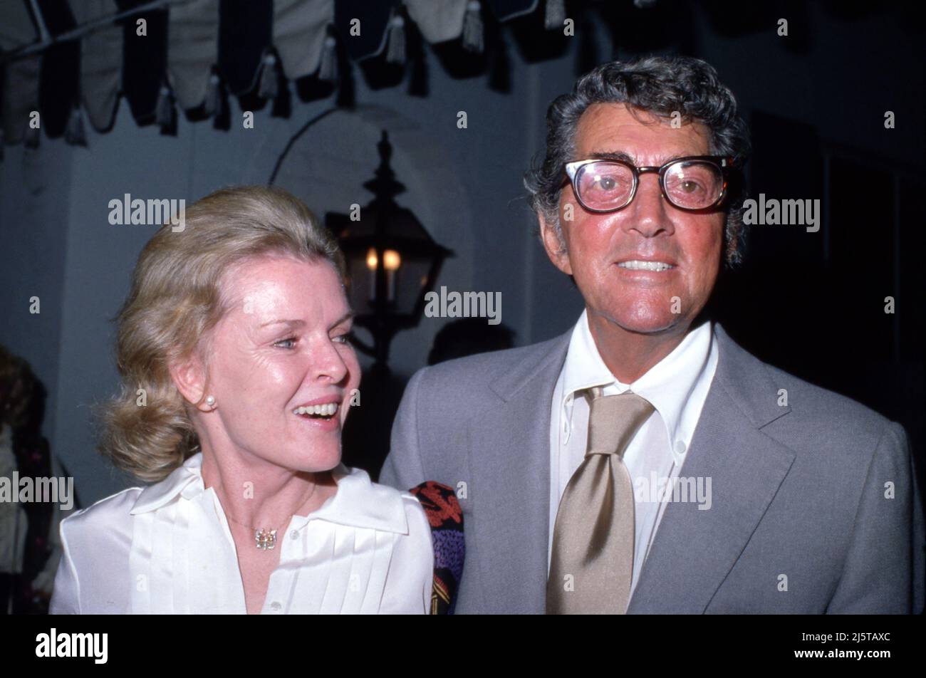 Jeanne Martin and Dean Martin Circa 1980's Credit: Ralph Dominguez ...