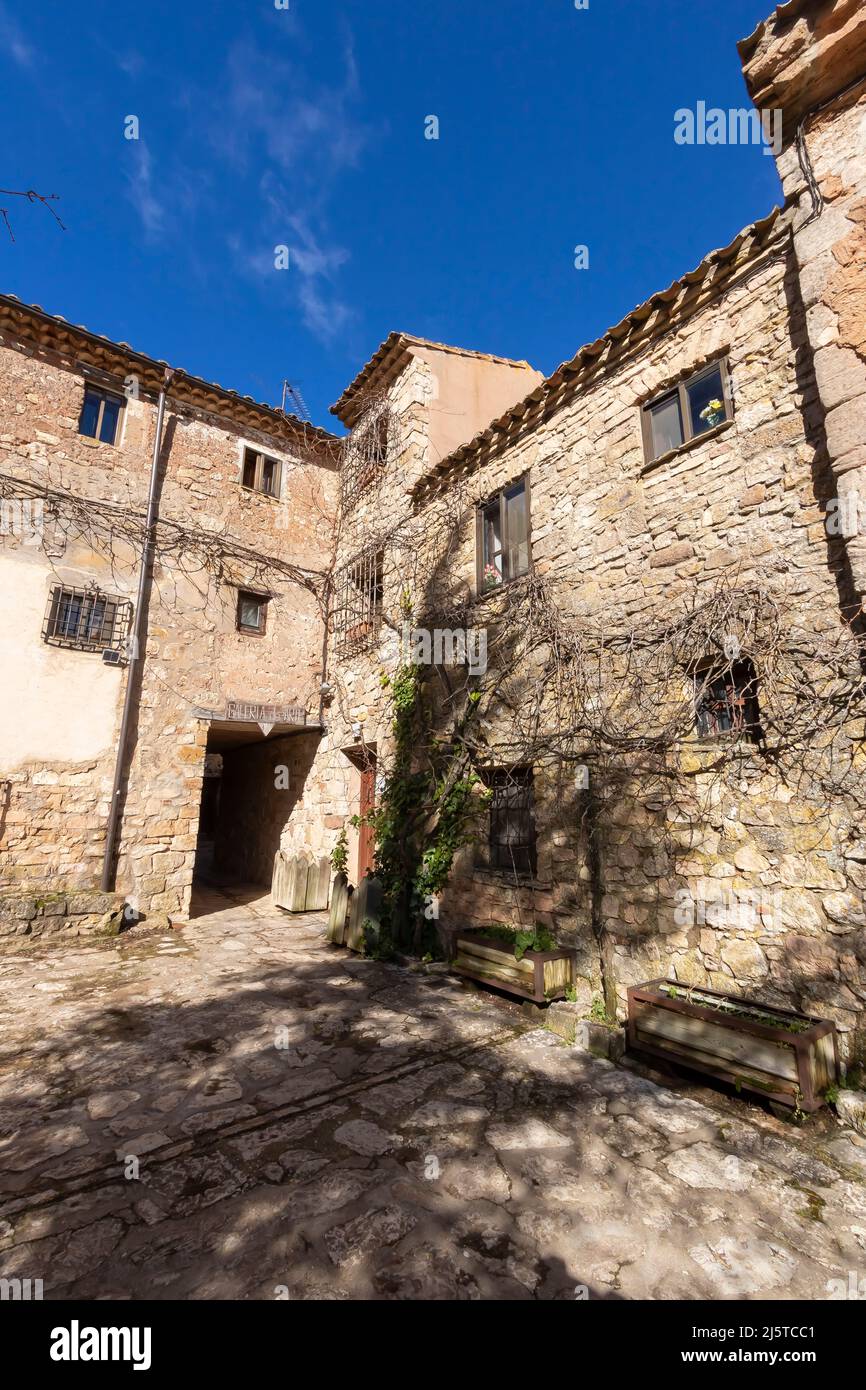 Historic stone house medieval village hi-res stock photography and ...
