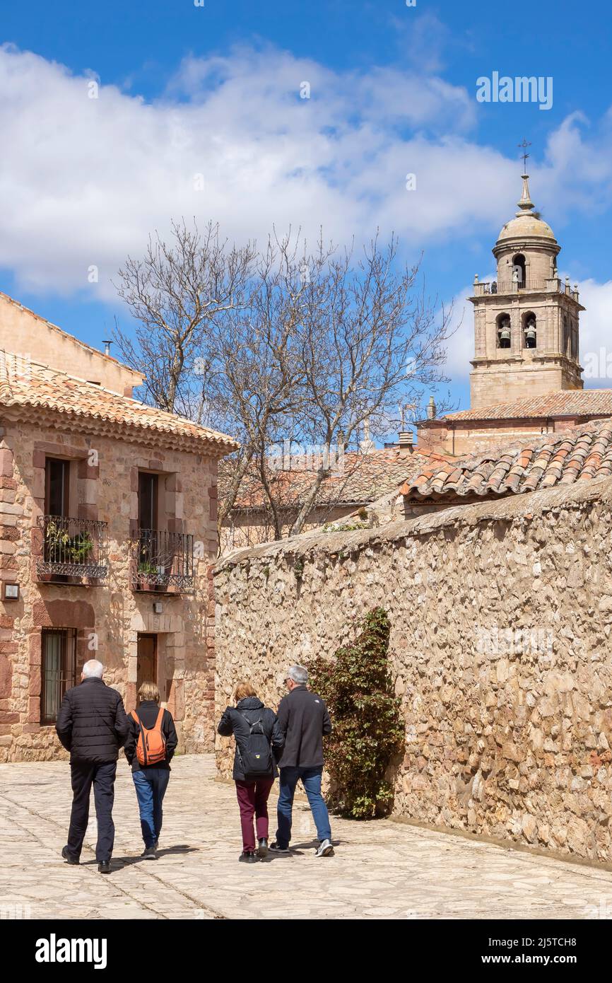 Medieval streets of Medinaceli in Soria province, Spain Stock Photo - Alamy