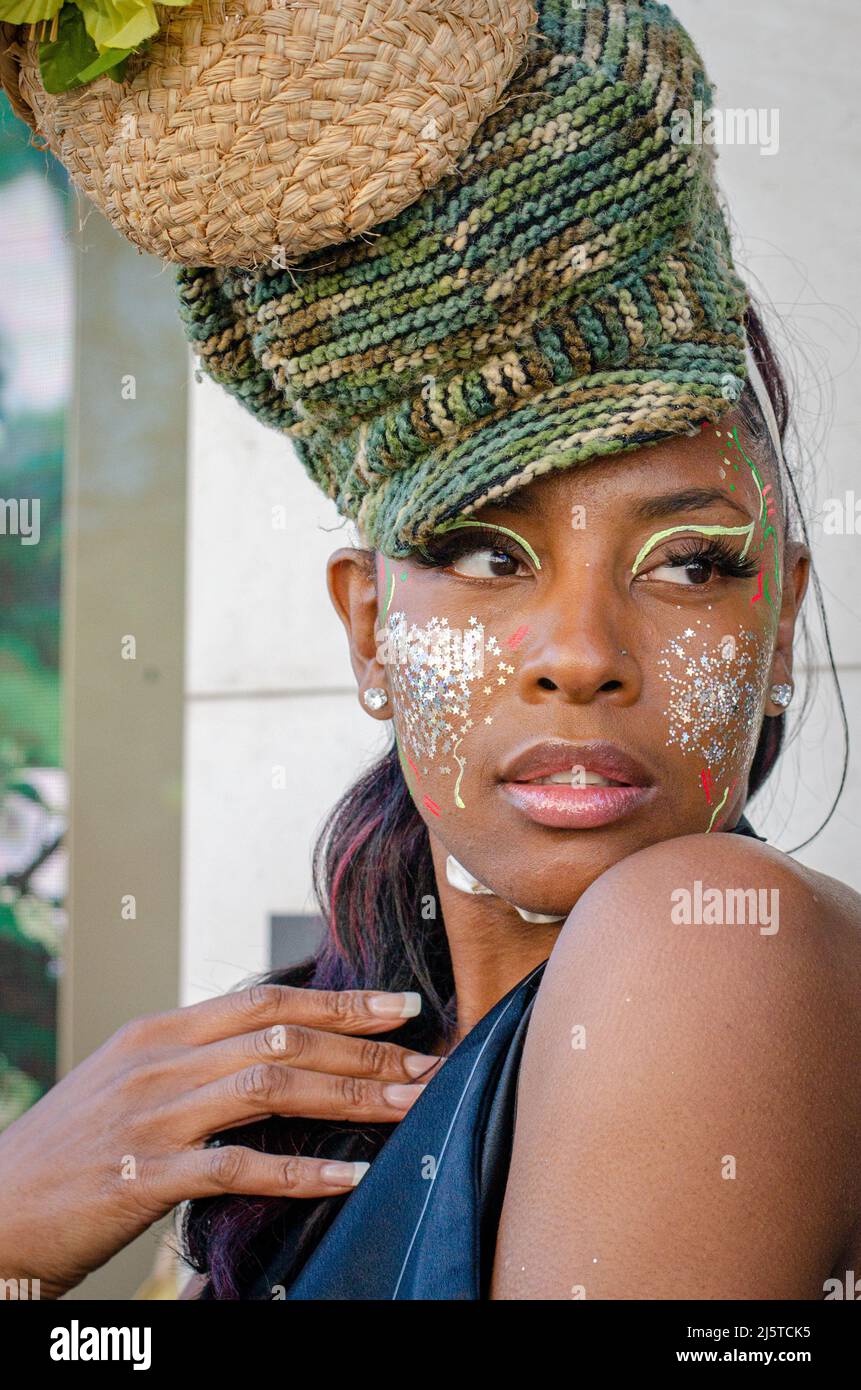 Models dressed by Pierre Garroudi, during his London Flash Mob Walk ...