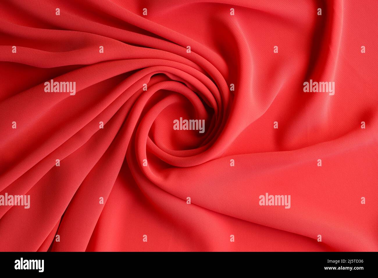 Abstract background luxury fabric in red color and wavy folds Stock ...