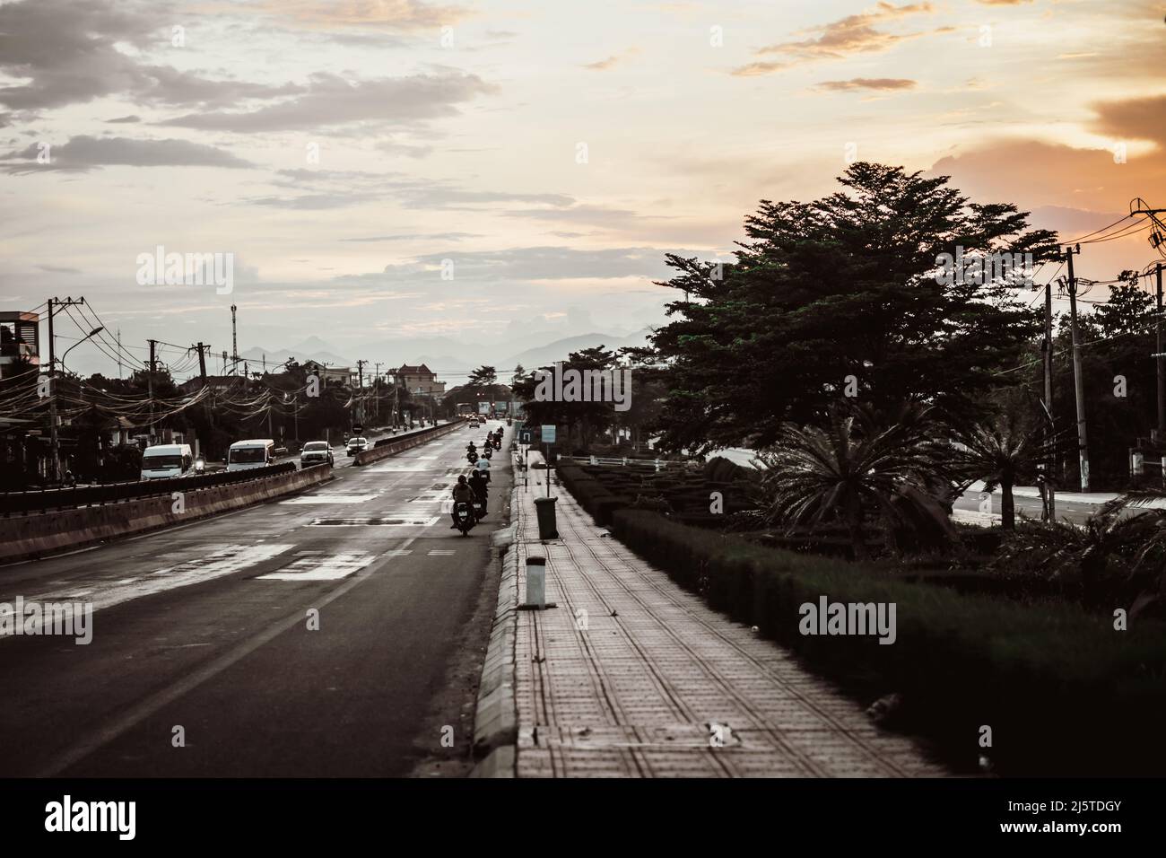 Real photo, sunset dark evening night sky background, nature beauty ...