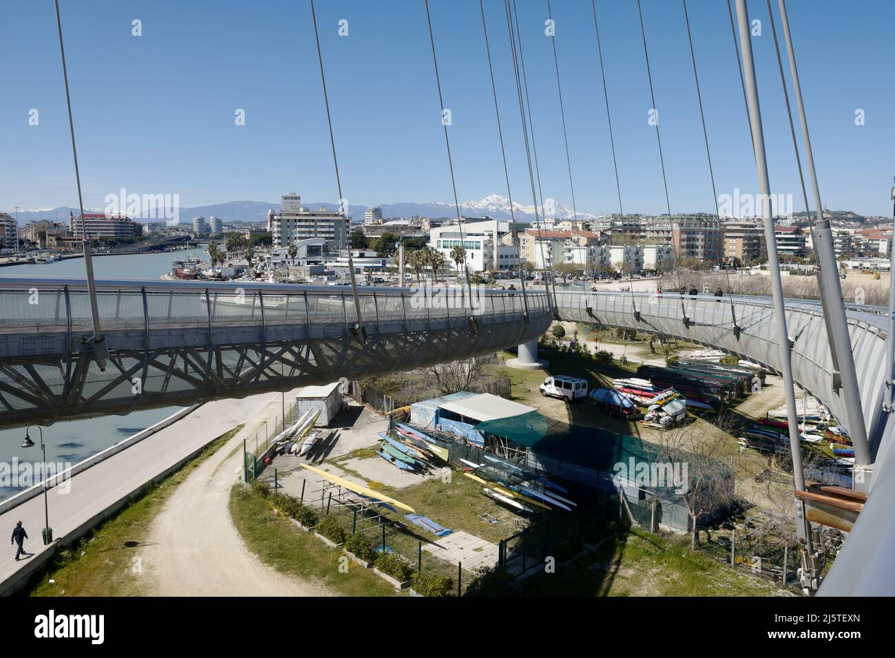 Ponte del Mare (Sea Bridge), completed in 2009, designed by Walter ...
