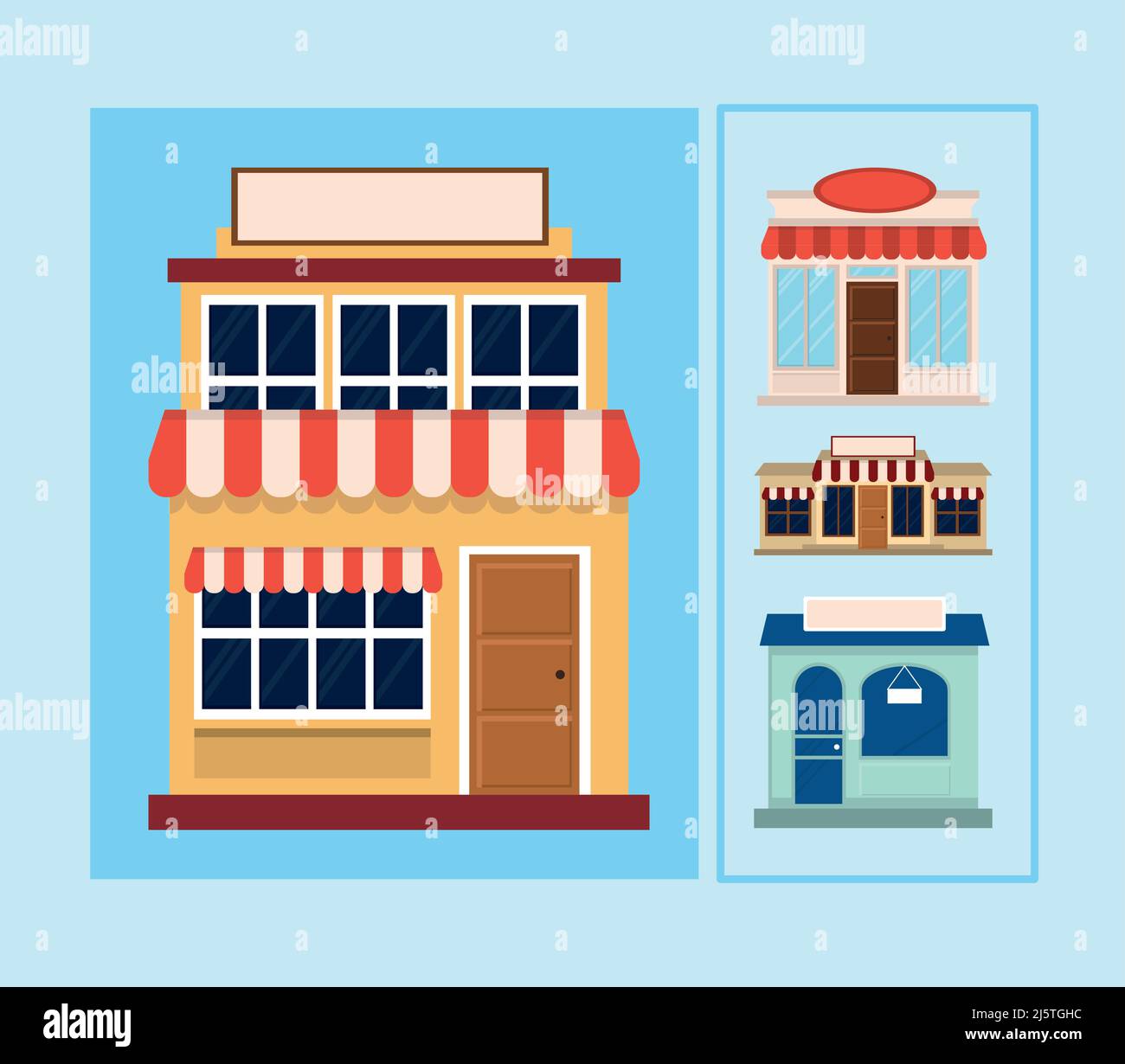 city store places Stock Vector Image & Art - Alamy