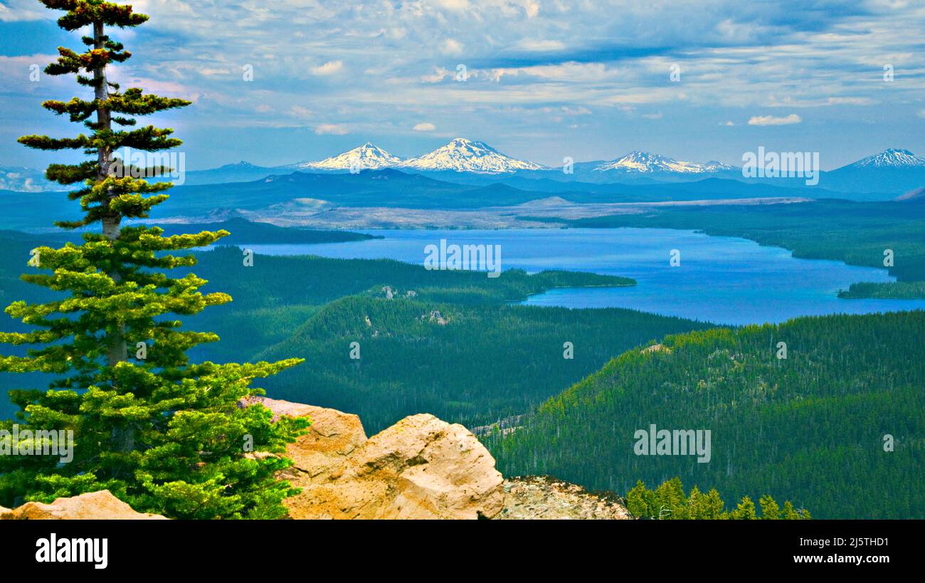 Cascade Range, Oregon Stock Photo - Alamy