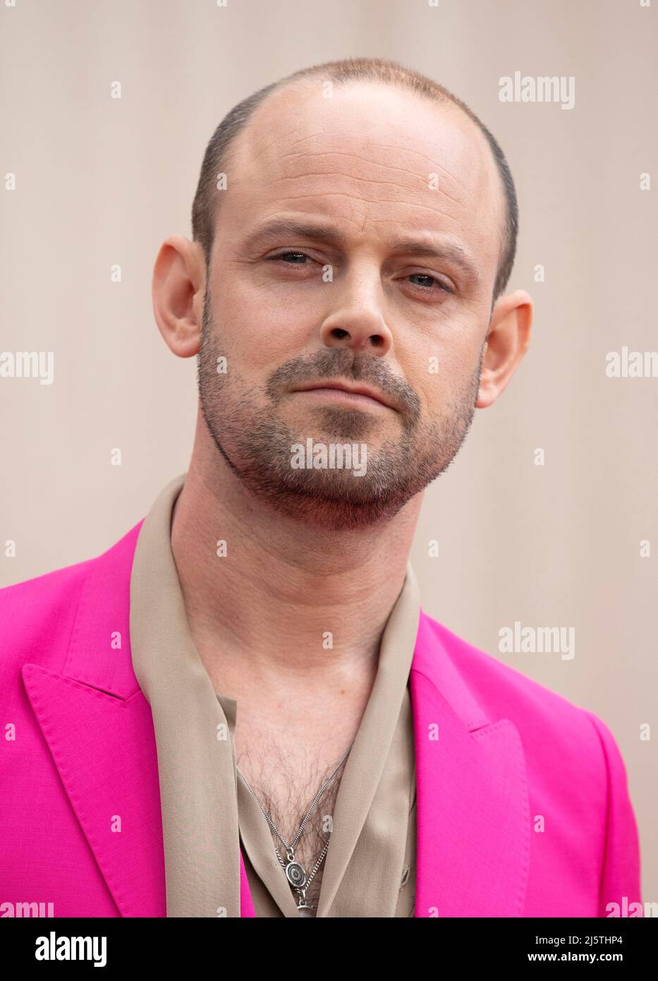 April 25th, 2022, London, UK. Harry Hadden-Paton attending the Downton ...