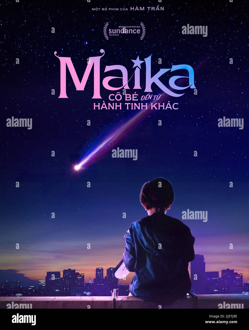 MAIKA, poster in Vietnamese and English, Phu TRUONG,, 2022. © EST ...