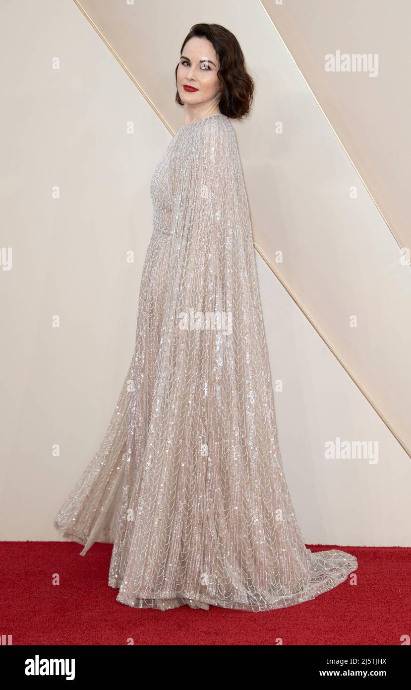 April 25th, 2022, London, UK. Michelle Dockery attending the Downton ...