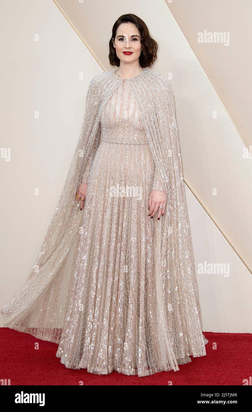 April 25th, 2022, London, UK. Michelle Dockery attending the Downton ...
