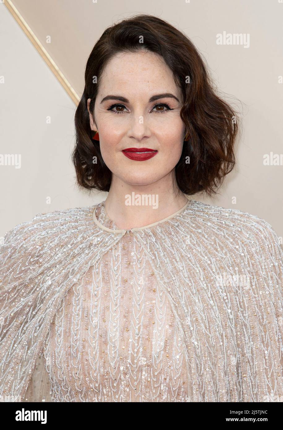 April 25th, 2022, London, UK. Michelle Dockery attending the Downton ...