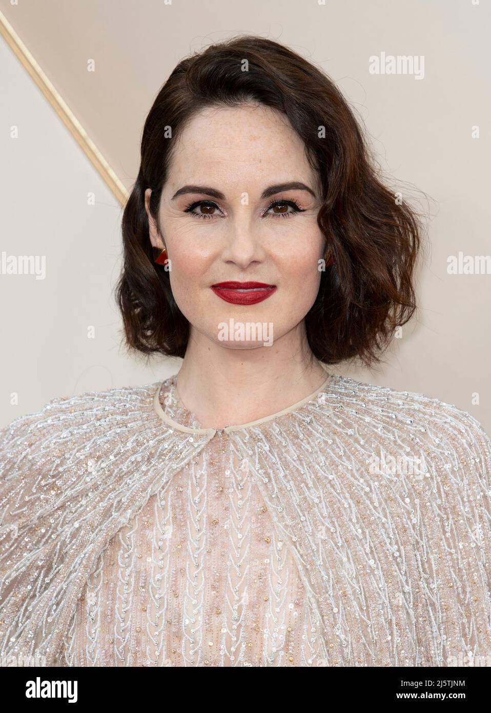 April 25th, 2022, London, UK. Michelle Dockery attending the Downton ...