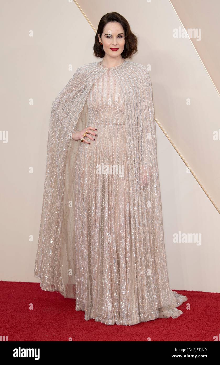 April 25th, 2022, London, UK. Michelle Dockery attending the Downton ...