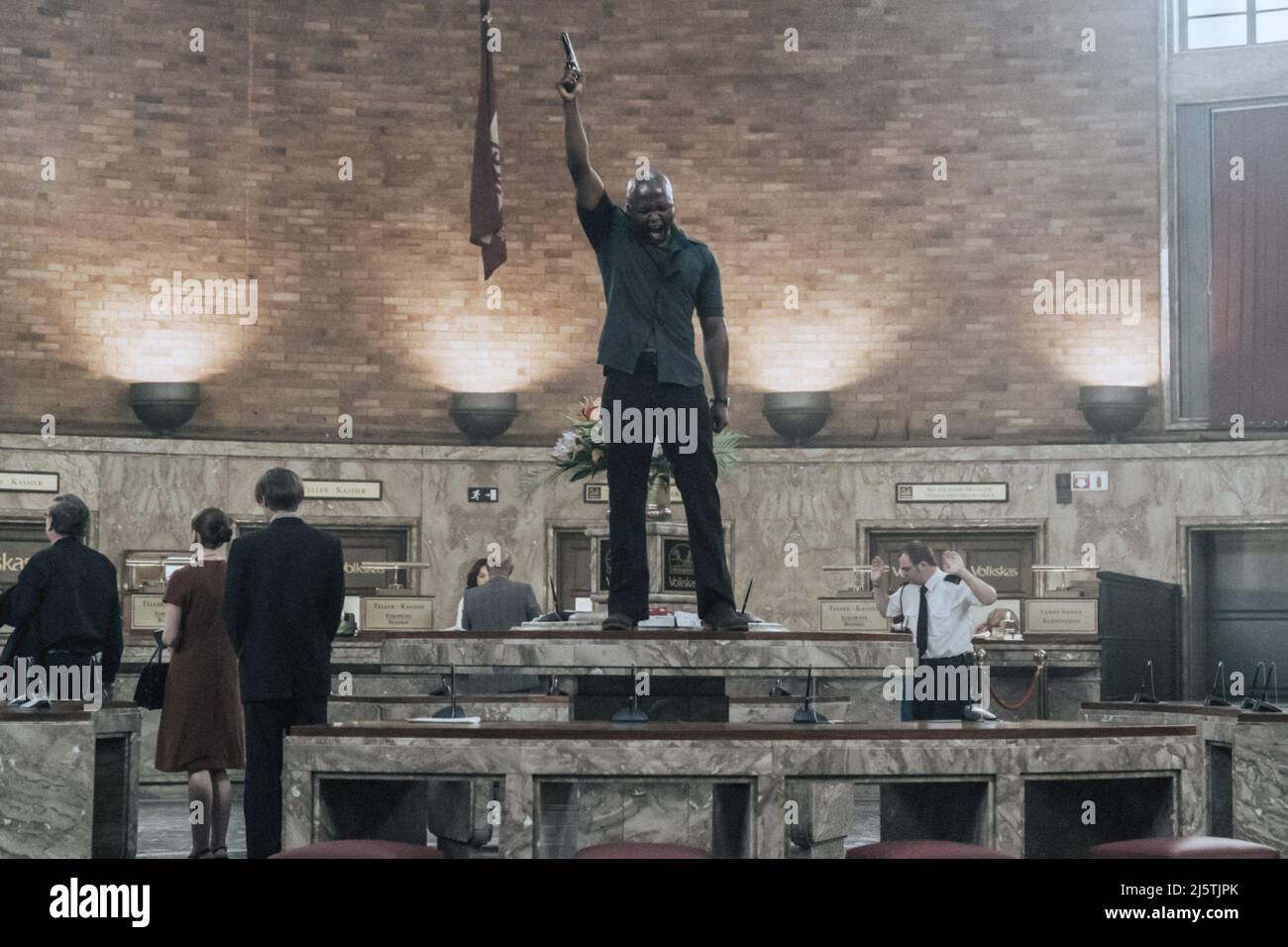 SILVERTON SIEGE, Thabo Rametsi, 2022. © Netflix / Courtesy Everett ...