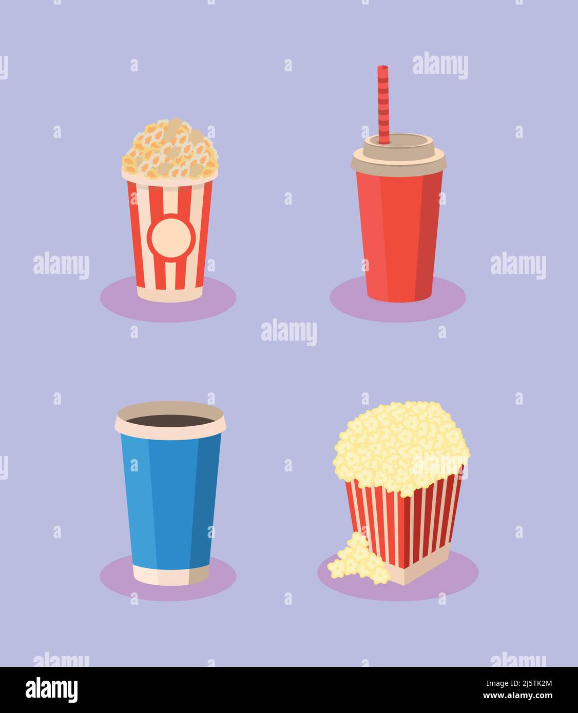 movie fast food Stock Vector Image & Art - Alamy