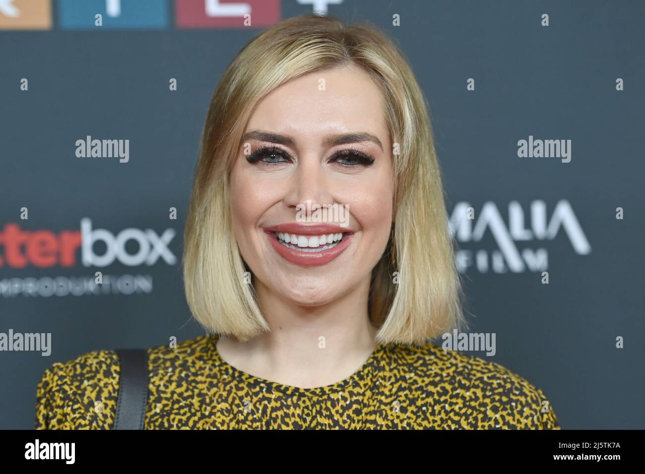 Munich. 25th Apr, 2022. Verena KERTH (presenter), single image, cropped ...