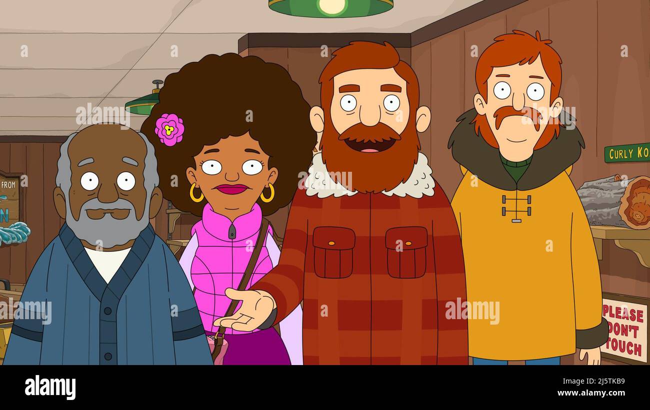 THE GREAT NORTH, 2nd from left: Honeybee (voice: Dulce Sloan), 3rd from ...