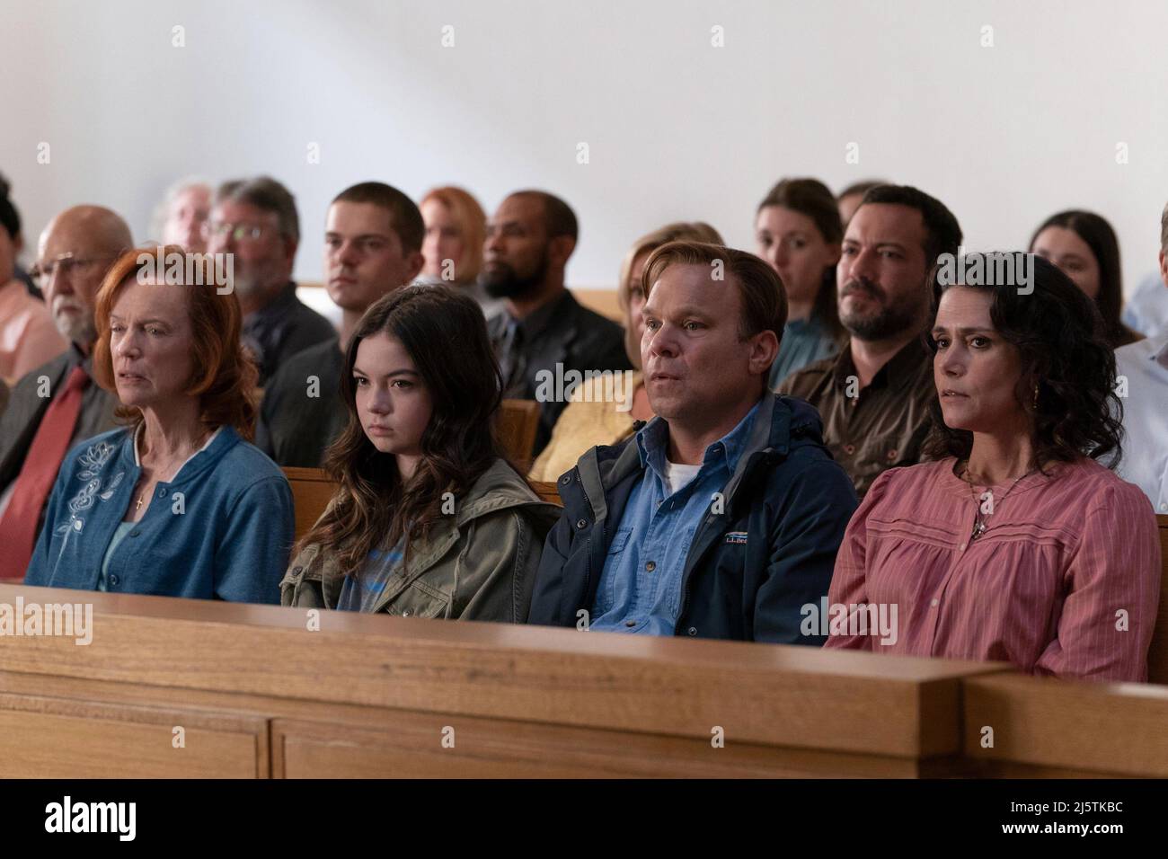 THE GIRL FROM PLAINVILLE, from left: Kristin Griffith as Janice Roy ...