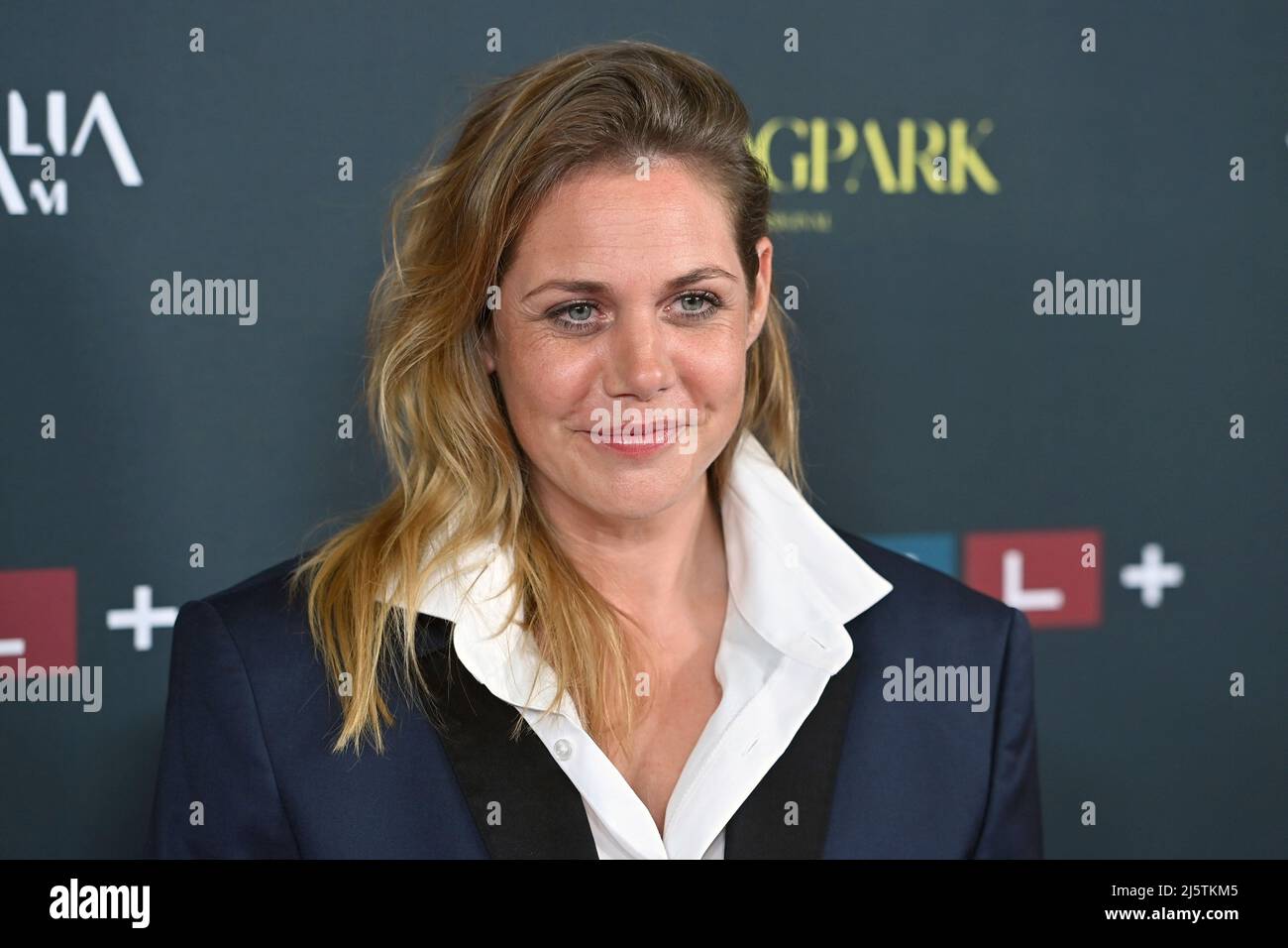 Munich. 25th Apr, 2022. Felicitas Woll, actress, single image, cut ...