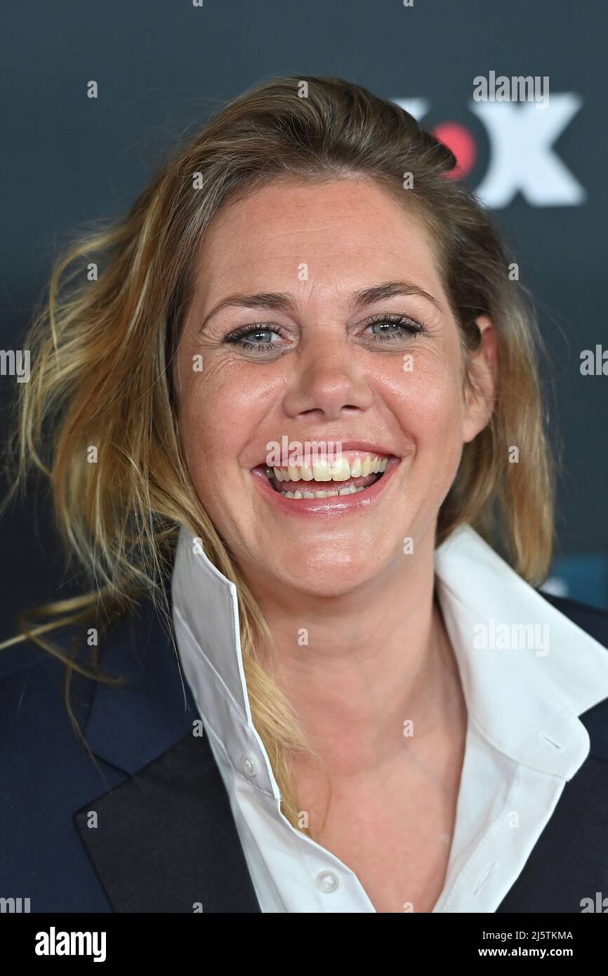 Munich. 25th Apr, 2022. Felicitas Woll, actress, single image, cropped single motif, portrait ...