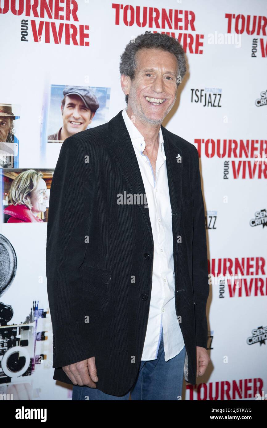 Paris, France, April 25, 2022, Philippe Azoulay attending the Tourner ...