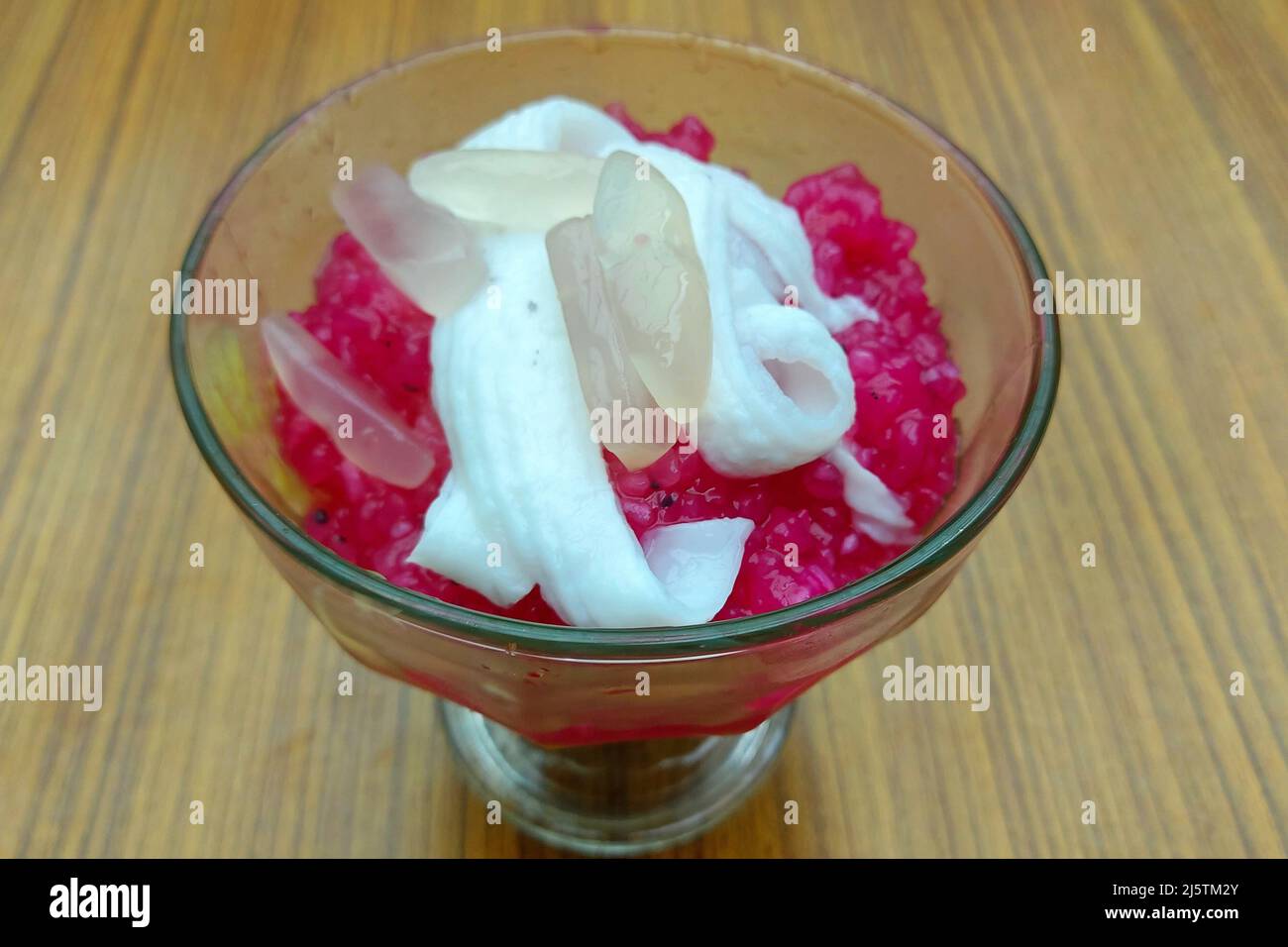 Mix Ice Dessert, Es Campur Indonesian drink, Jakarta, Indonesia Stock ...