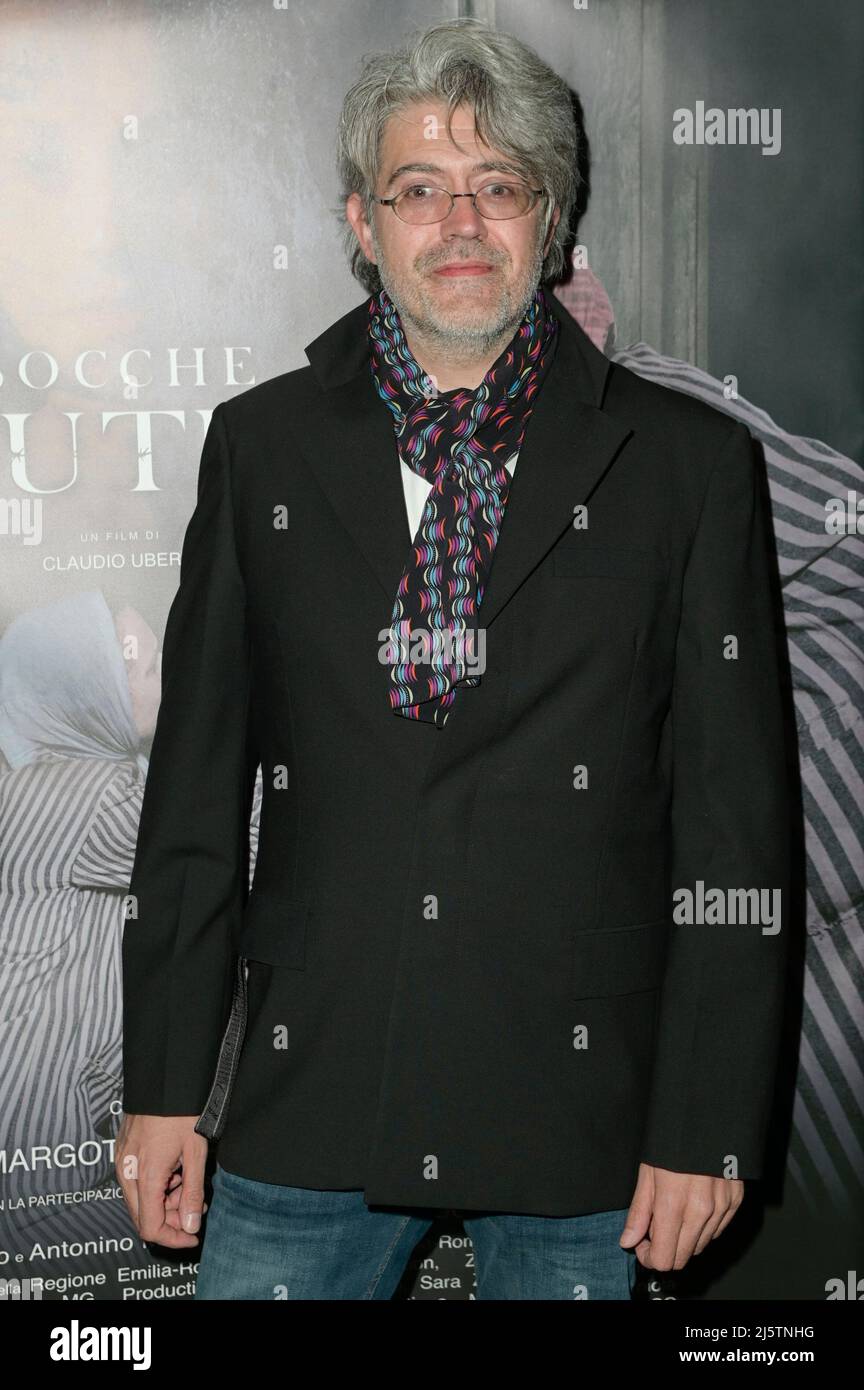 Rome, Italy - 25 Apr 2022, Director Claudio Uberti attends the premiere ...