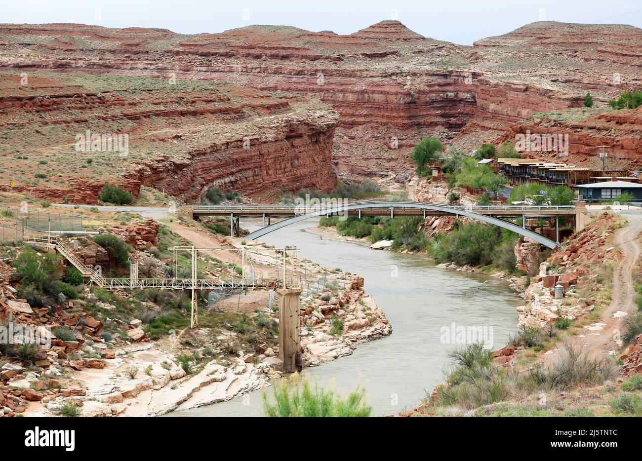 San juan river bridge hi-res stock photography and images - Alamy