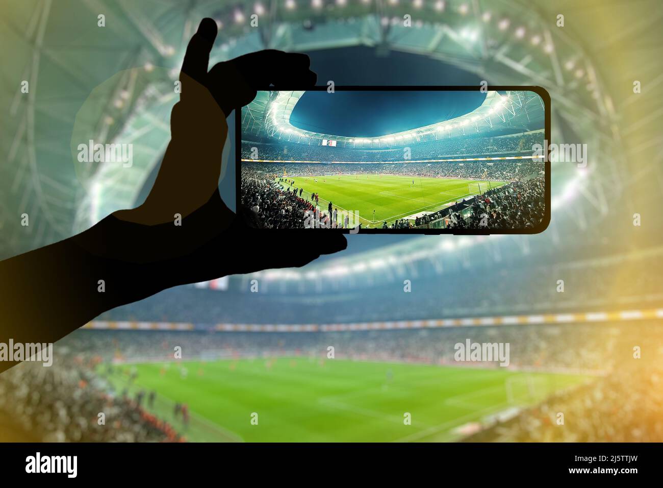 Soccer video recording hi-res stock photography and images - Alamy