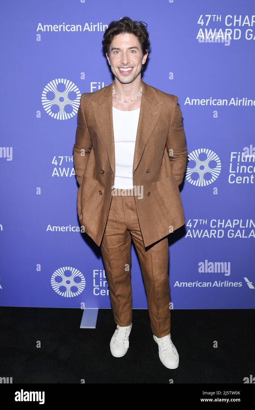New York, USA. 25th Apr, 2022. Nick Adams attends the 47th Annual ...