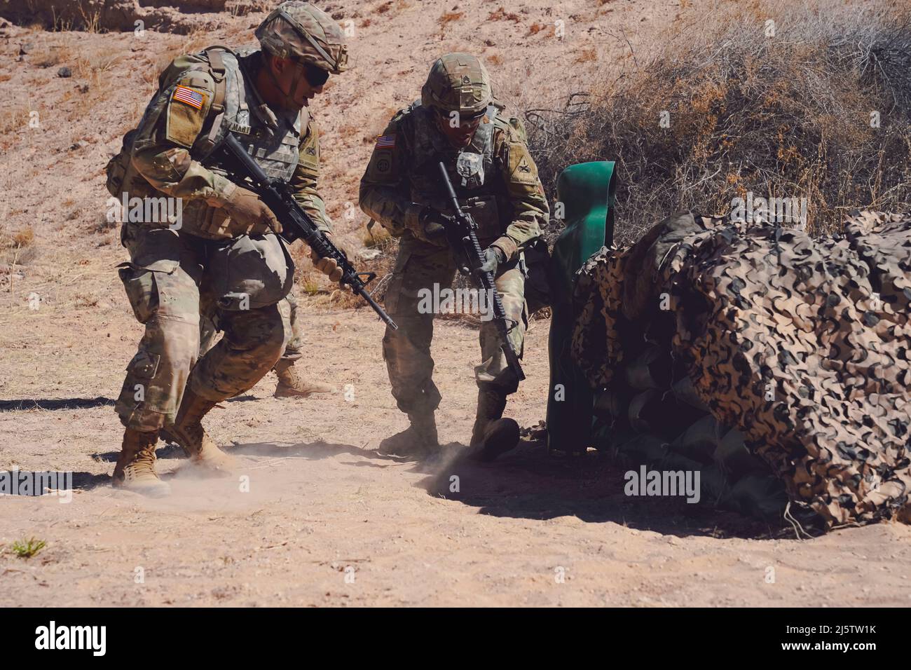 U.S. Army Spc. Jason Martinez and Staff Sgt. Rashnique Edmond, 11th Air ...