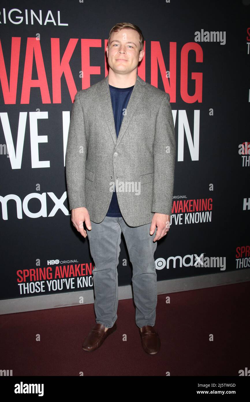 New York, NY, USA. 25th Apr, 2022. Jonathan B. Wright at the HBO ...
