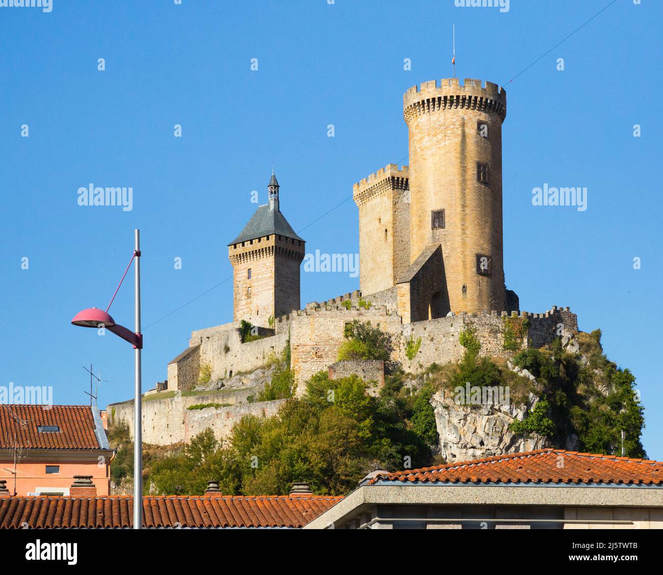 Chateau de foix castle hi-res stock photography and images - Alamy