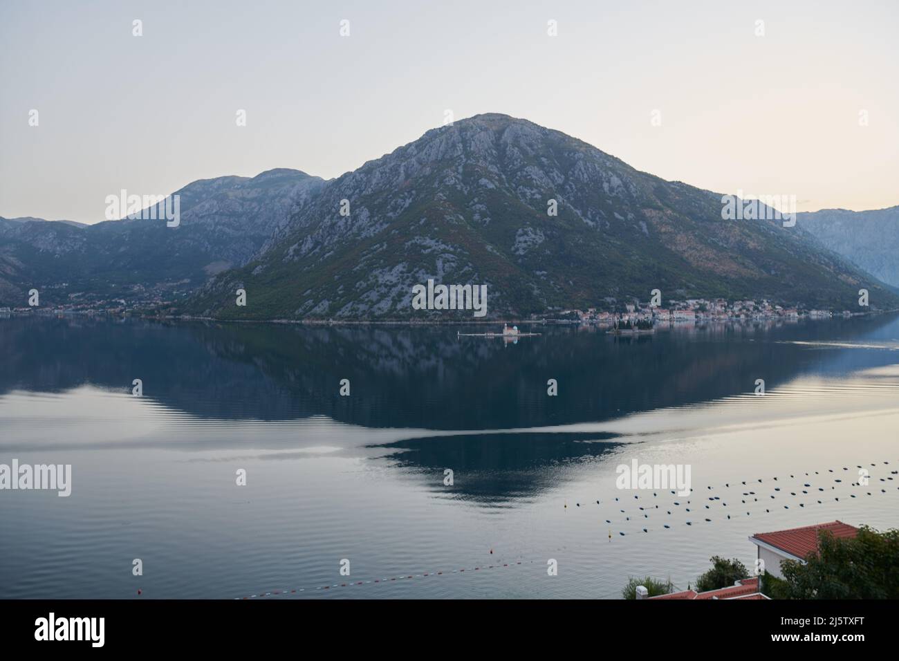 Kotor Bay is the largest bay on the Adriatic Sea Stock Photo - Alamy