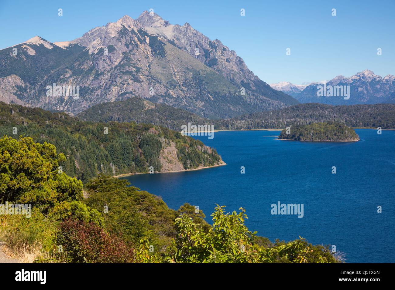 Journey view water nahuel huapi hi-res stock photography and images - Alamy
