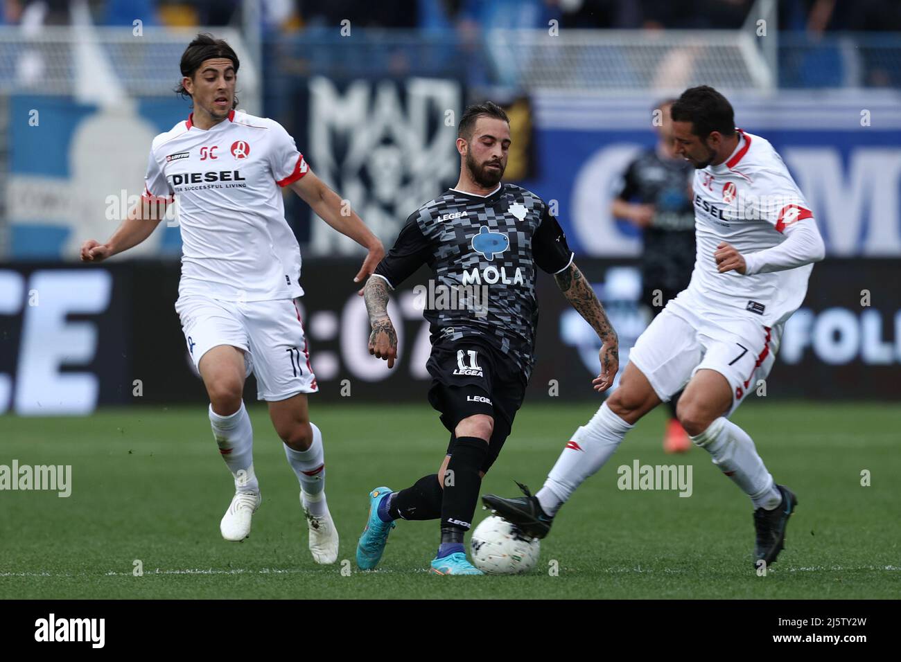 Stadio Giuseppe Sinigaglia, Como, Italy, April 25, 2022, Vittorio ...