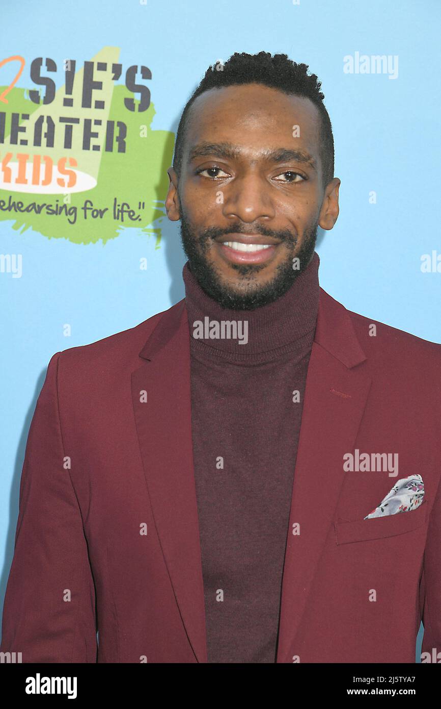 Daniel J Watts attends Rosie's Theater Kids Gala on April 25, 2022 at ...