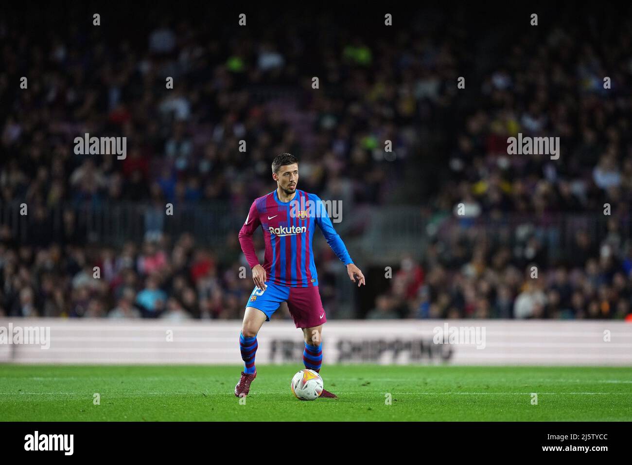 Clement Lenglet of FC Barcelona during the La Liga match between FC ...
