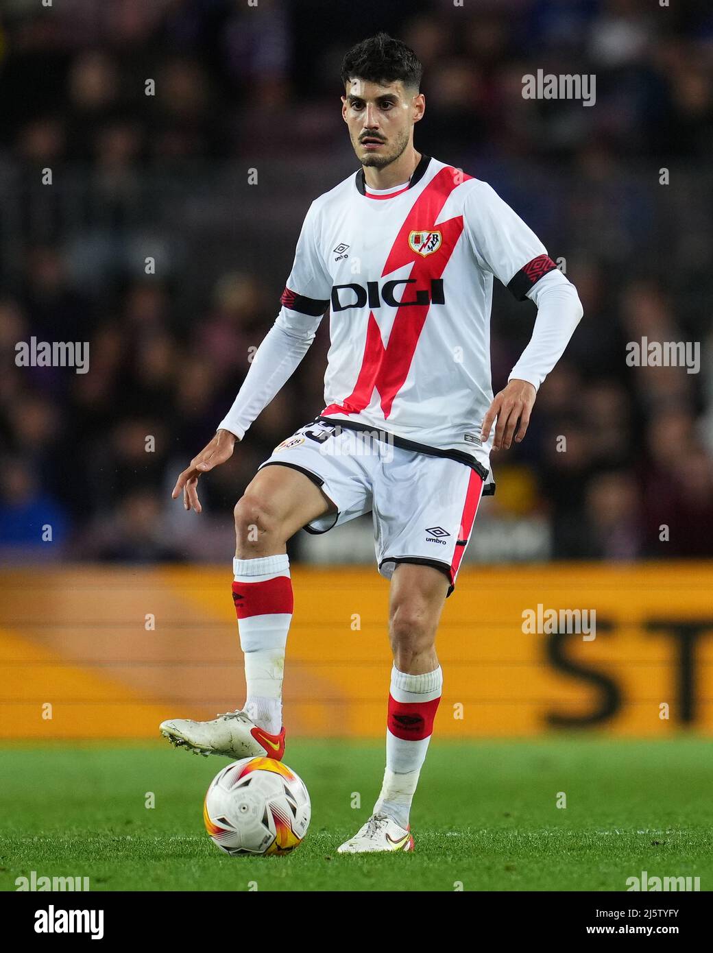 Oscar Valentin of Rayo Vallecano during the La Liga match between FC ...