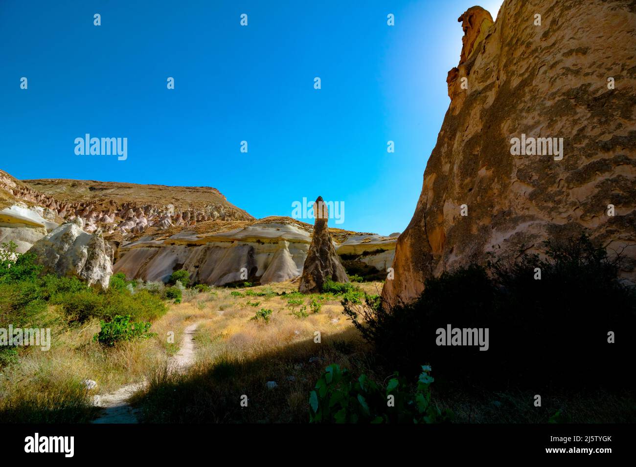 Travel to Cappadocia. Pasabagi in Cappadocia Nevsehir. Fairy chimneys ...