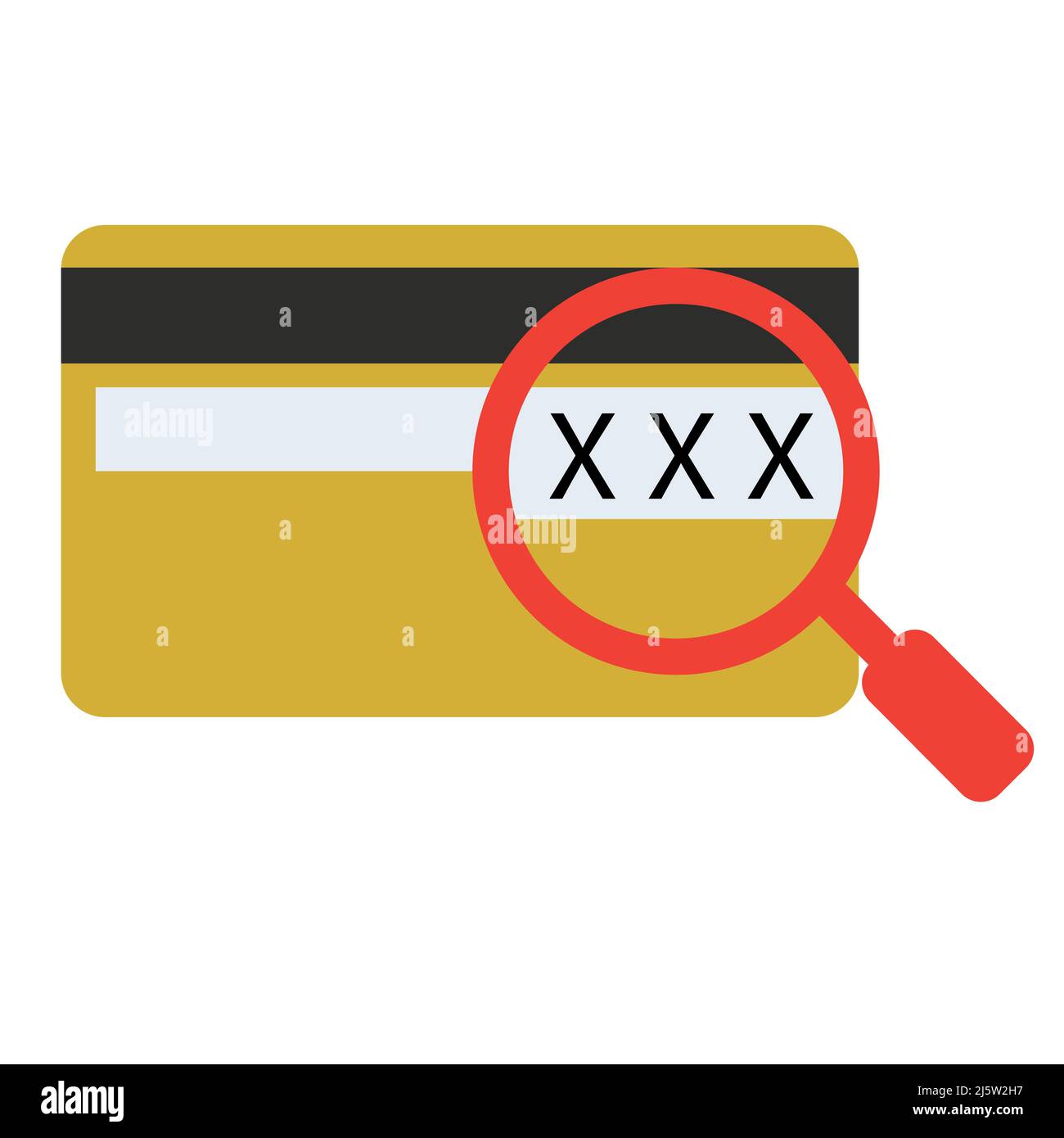 Card verification value cvv icon Cut Out Stock Images & Pictures - Alamy