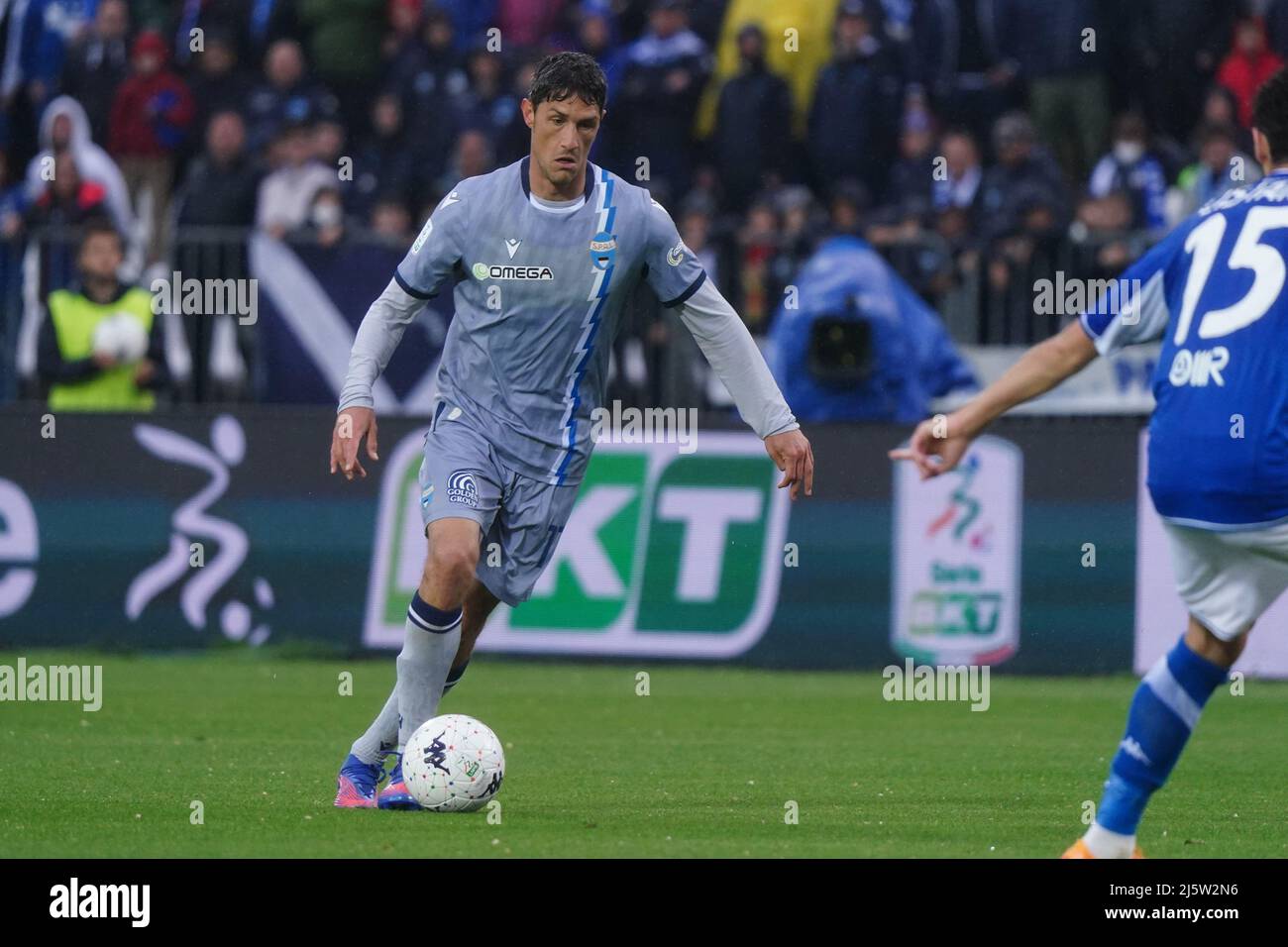 Stadio Mario Rigamonti, Brescia, Italy, April 25, 2022, Federico ...