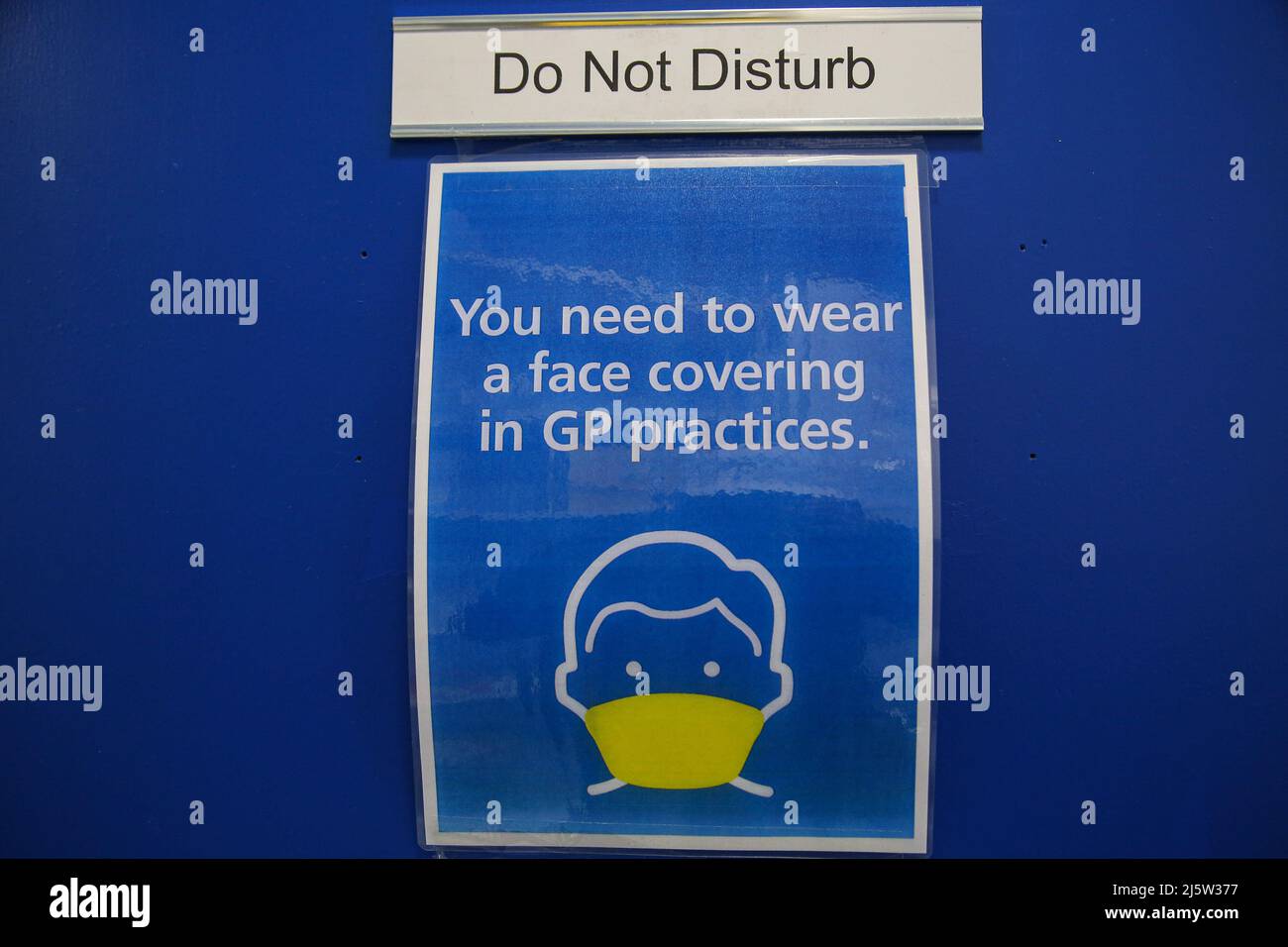 Gp surgery sign covid hi-res stock photography and images - Alamy