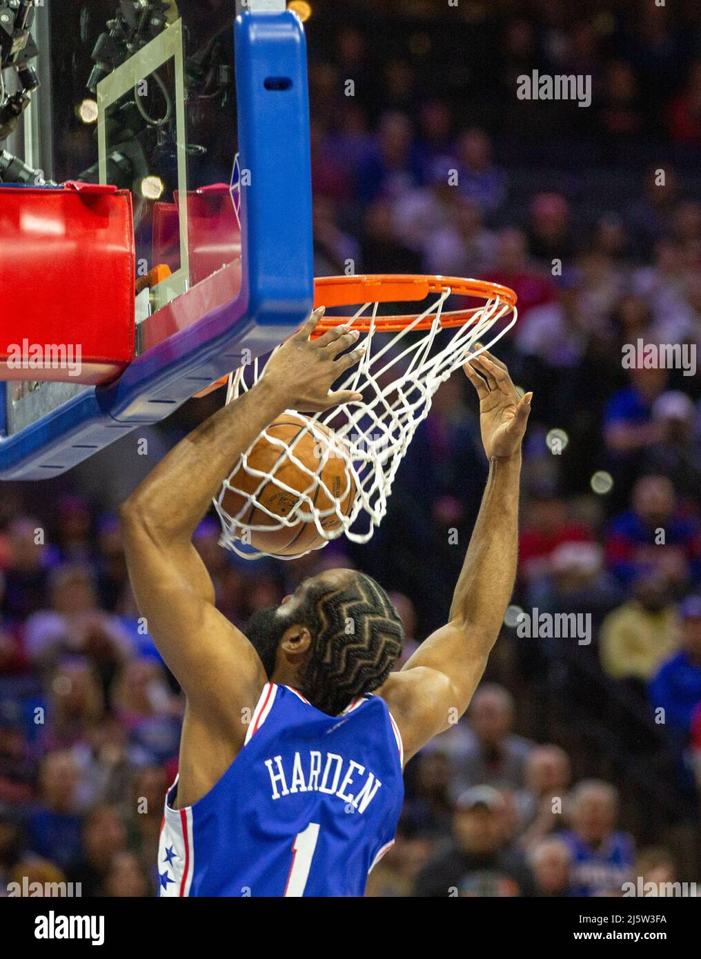 James Harden Dunking