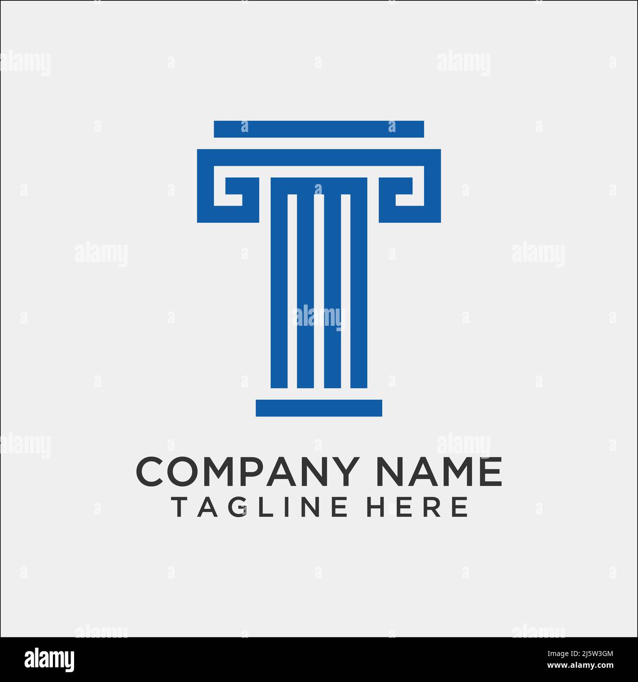 Letter T law logo design Stock Vector Image & Art - Alamy