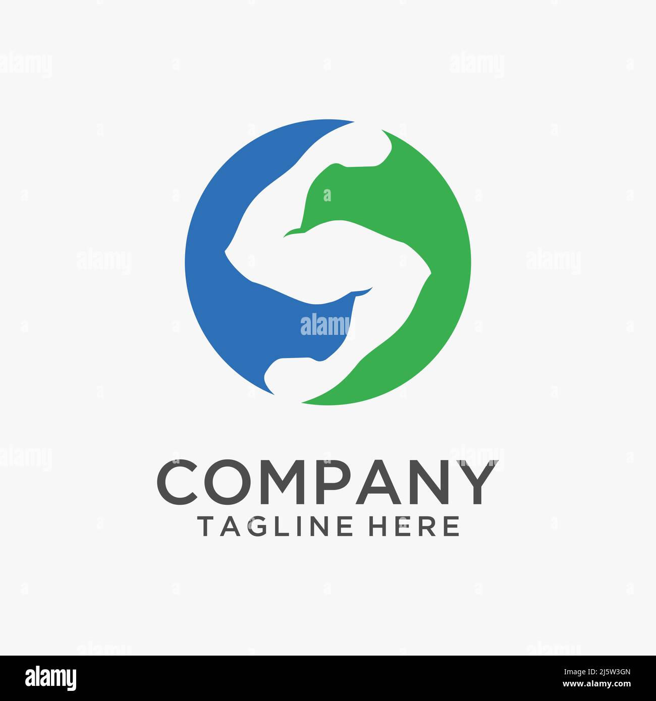 Clean gym logo hi-res stock photography and images - Alamy